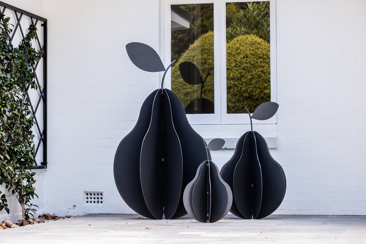 Large Pear Garden Sculpture – The Rusty Pot