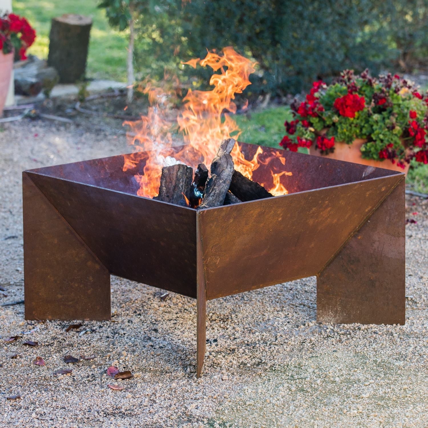 Square Fire Pit Designs